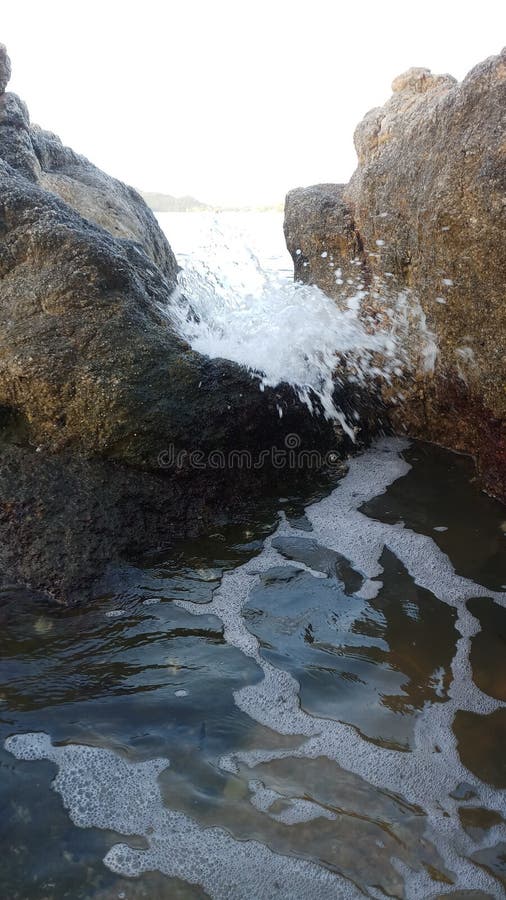 Scattered water droplets stock photo. Image of rocks - 207596590