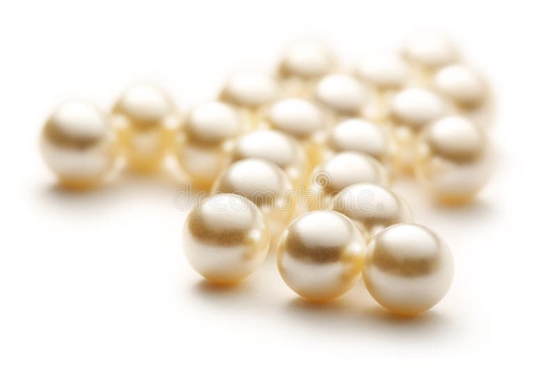 White pearls stock photo. Image of accessory, romantic - 30019034