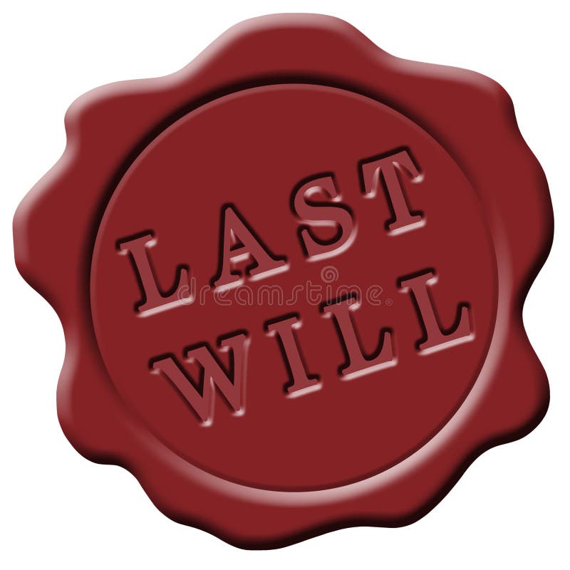 Sceau rouge de cire illustration stock. Illustration du vieux - 13673582