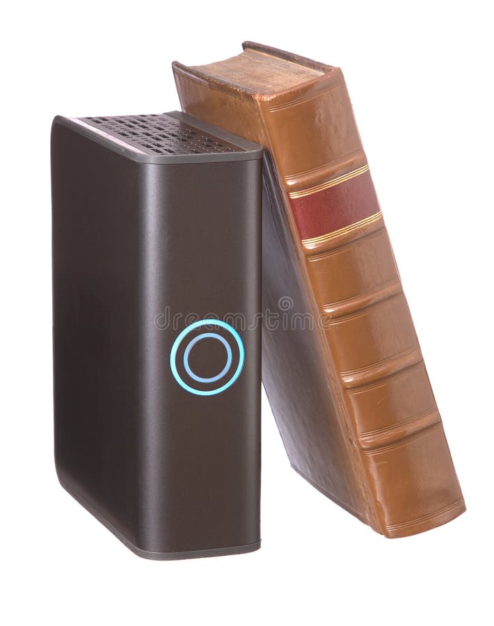 Scelga Il Vecchio Libro Rilegato Di Cuoio E L'azionamento Duro ...