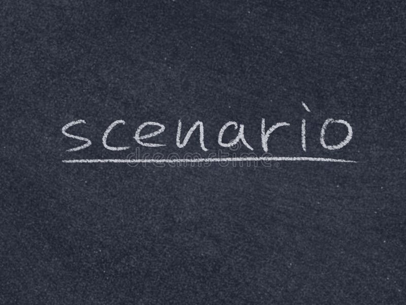 Scenario stock photo. Image of teaching, chalkboard - 241042278