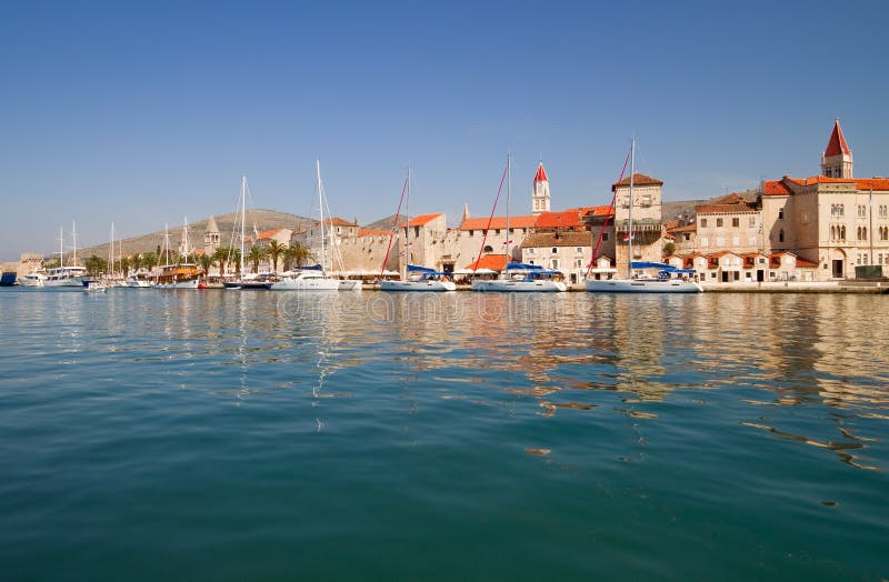 Scenc coastal town. stock image. Image of summer, heritage - 20257885