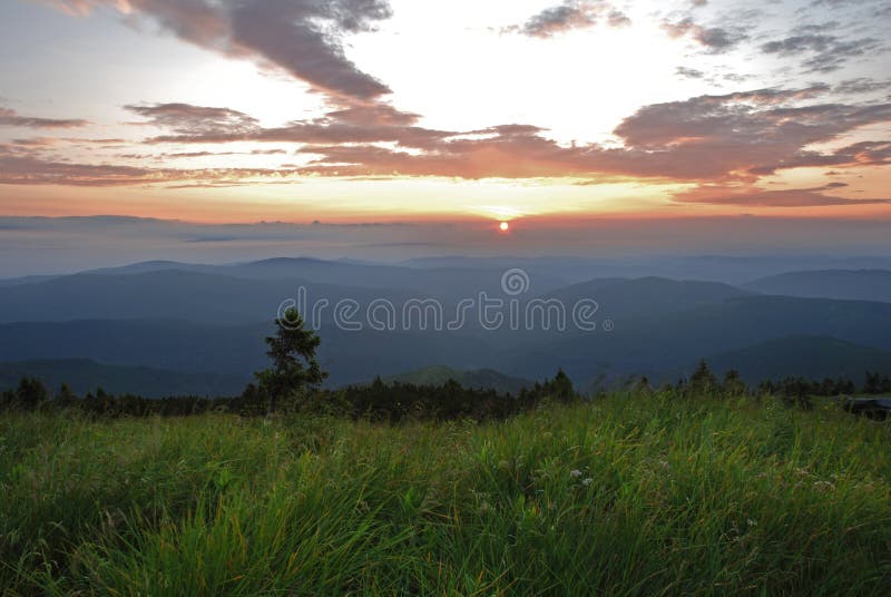 Mount Cheaha Rain stock photo. Image of heavenly, outdoor - 37173664