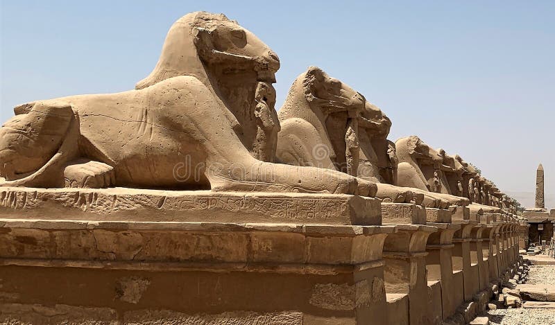 Scene from Ancient Egyptian Temples on the Nile River in Egypt Stock ...