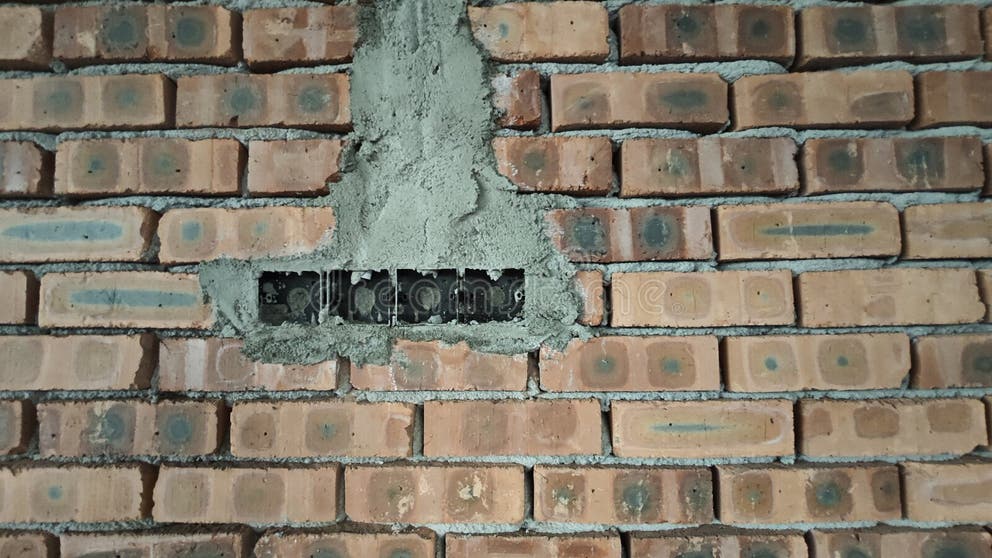 The Initial Foundation Concrete Frame and Wall of the Residential ...