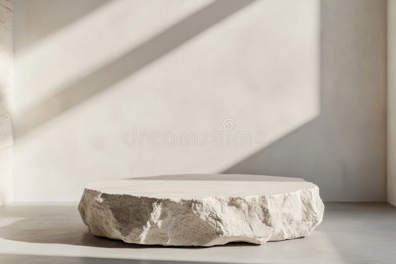 The Scene Background Features a Cosmetic Display Product Stand with a ...