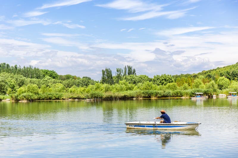 A Scene of Beijing Olympic Forest Park Editorial Image - Image of ...