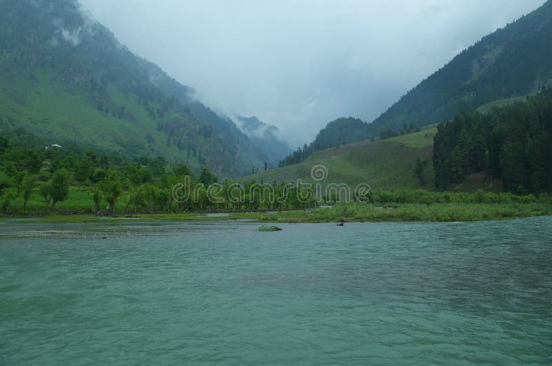 Scene from Betab Valley in Pahalgam-1 Stock Photo - Image of travel ...