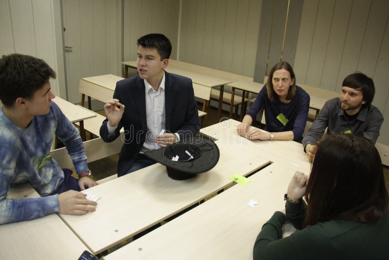 A Scene on the Board Game Competition Editorial Image - Image of ...