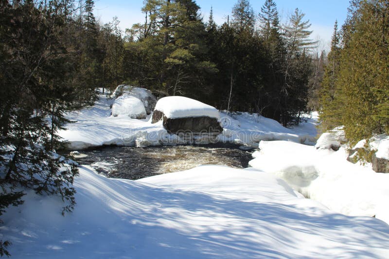 Doncaster river cascades stock image. Image of place - 110970699