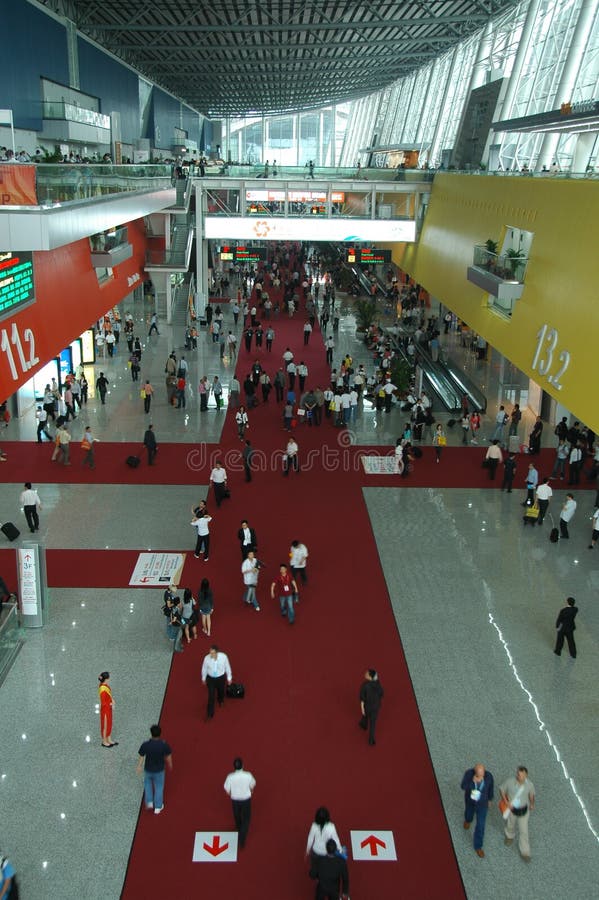 Scene of Canton Fair Complex Editorial Photo - Image of exhibitor, fair ...