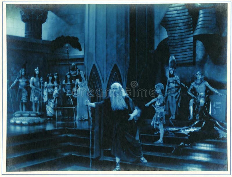 Scene From Cecil B. DeMille's The Ten Commandments Picture. Image ...