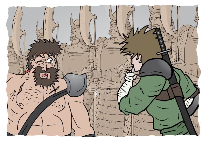 Scene comic stock vector. Illustration of draw, eyes - 44499956