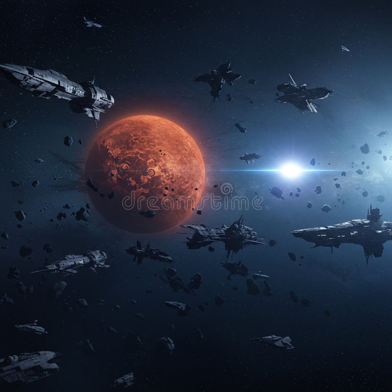 Large Futuristic Spacecraft Stock Illustrations – 3,189 Large ...