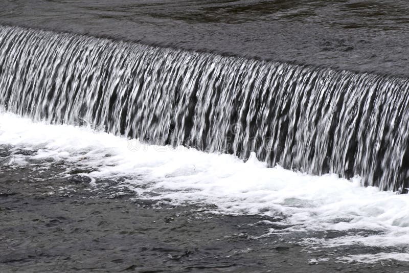Scene of Flowing Water in a Spring Stream in Japan. Stock Photo - Image ...