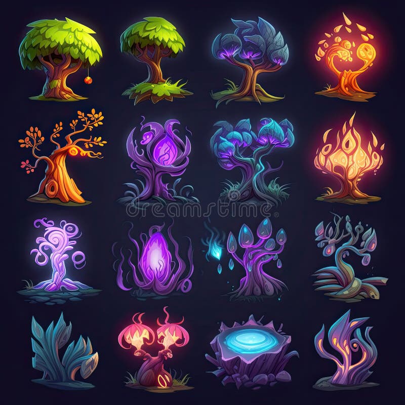 Magic Tree Ai Stock Illustrations – 82,305 Magic Tree Ai Stock ...