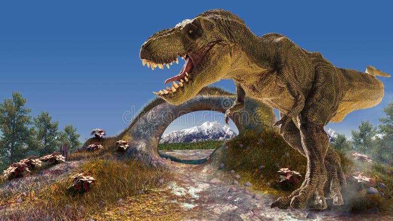 Dinosaur Destroy Stock Illustrations – 184 Dinosaur Destroy Stock ...