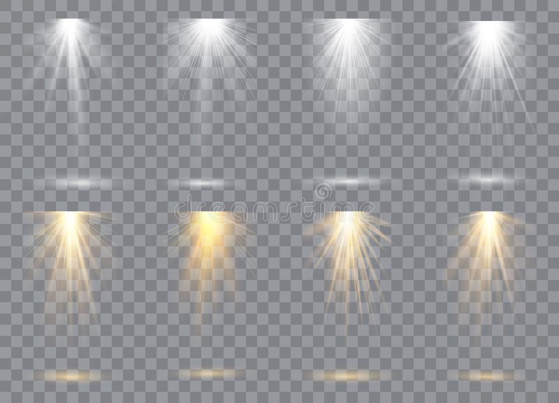 Scene Illumination Collection, Transparent Effects. Bright Lighting ...