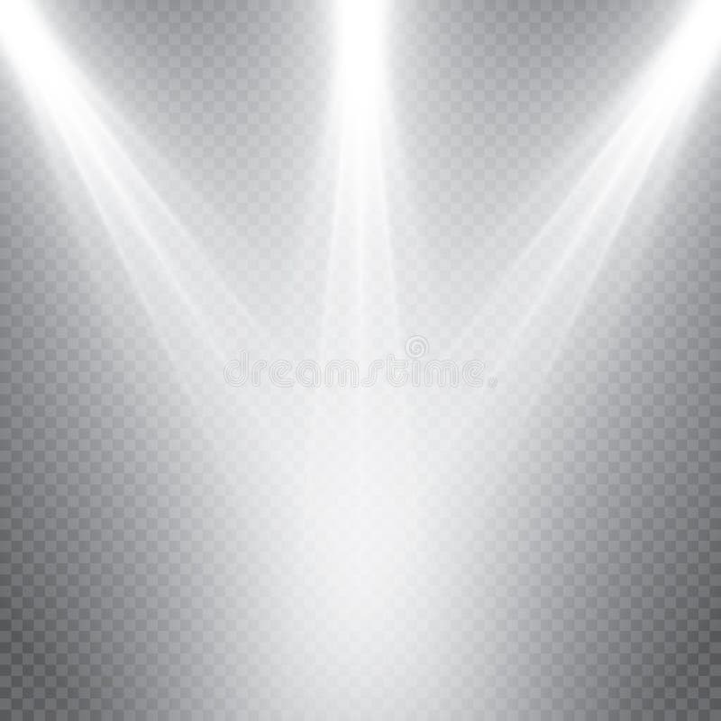 Scene Illumination Collection, Transparent Effects. Bright Lighting ...