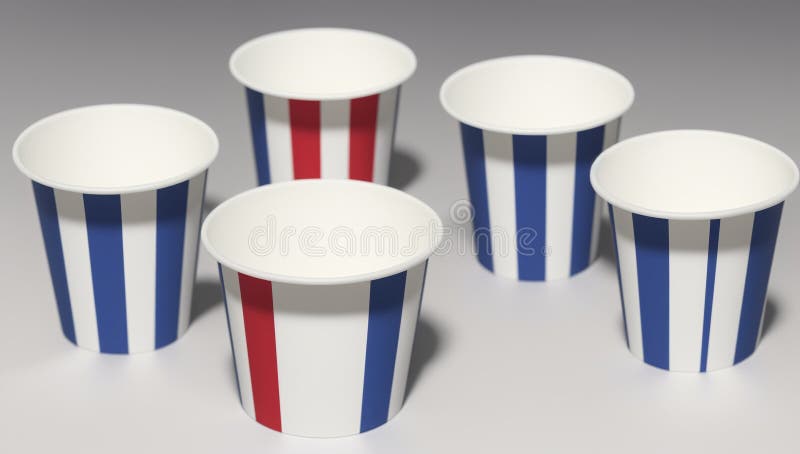 A Scene of an Inspiring and Radiant Image of a Group of Cups Stock ...