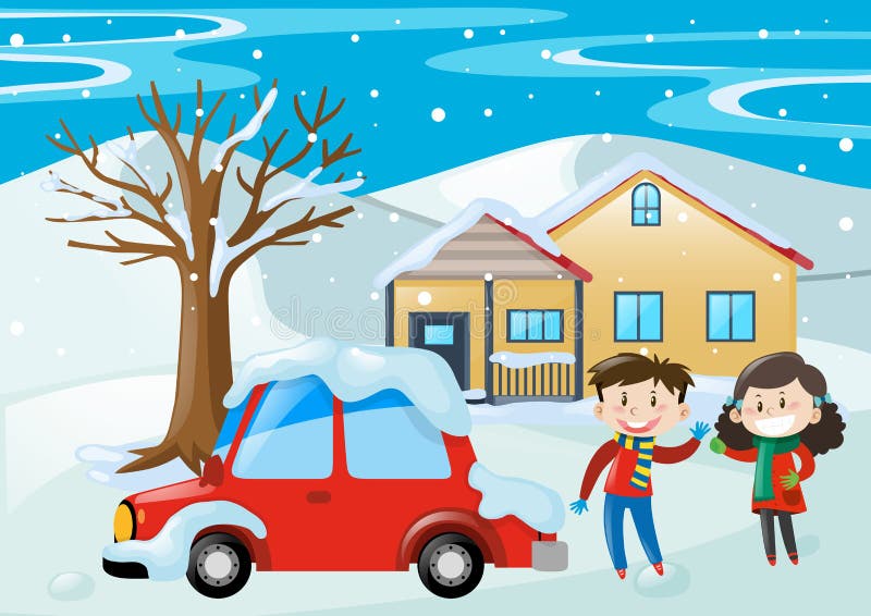 Car Snow Stock Illustrations – 19,070 Car Snow Stock Illustrations ...