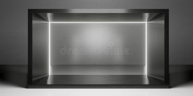 Scene Laser Light Background Neon Light Modern Technology Style ...