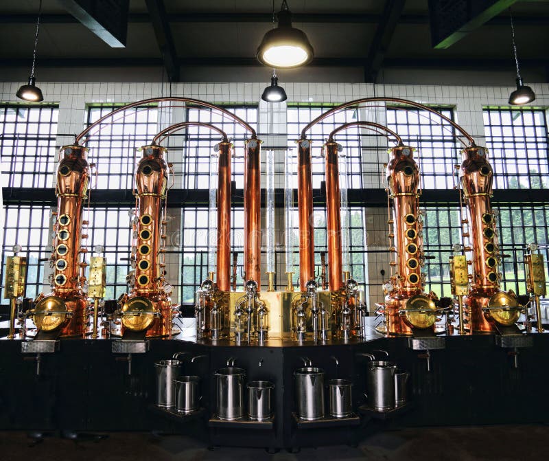 Scene of Metal Technologies in the Monkey 47 Distillery in Germany S ...
