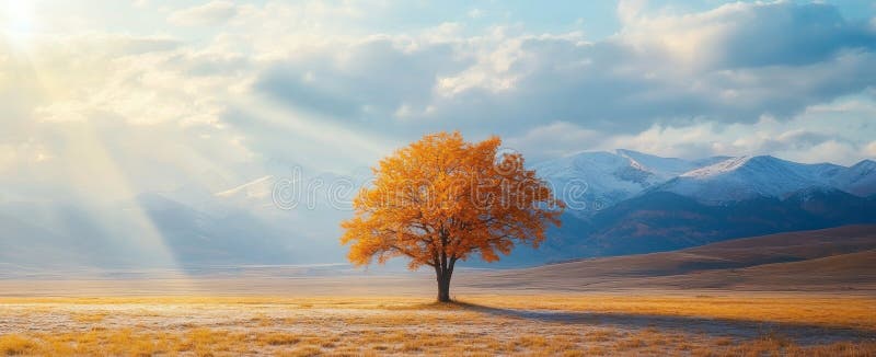 The Scene in One Frame Illustrates the Contrast between the Seasons and ...