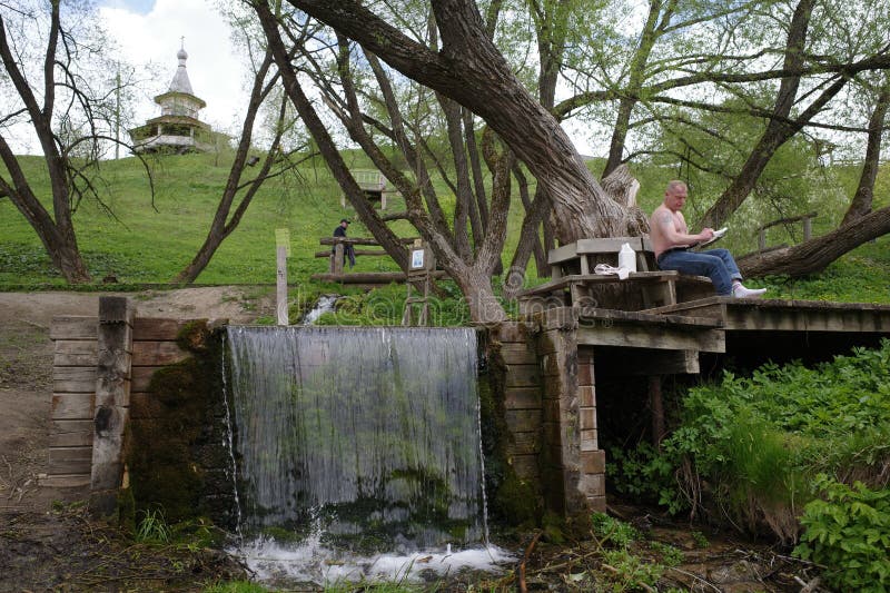 Scene in the Park in Spring Editorial Stock Image - Image of 2023 ...