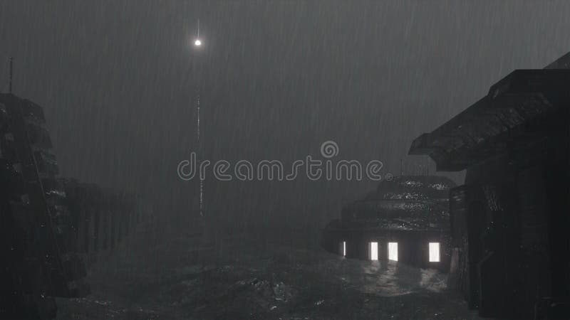 A Scene on a Rainy Day of a Cruise Crossing the Geiranger Fjord, Norway ...