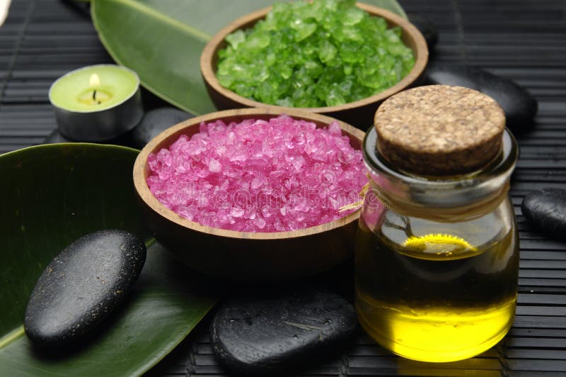 Scene of Relaxing Treatment Stock Photo - Image of healthy, pampering ...