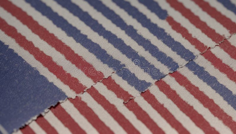 A Scene of a Remarkably Charmingly Designed Piece of Fabric Stock ...