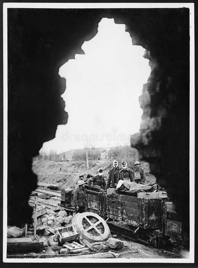 Scene Through A Shell Hole Picture. Image: 224202564