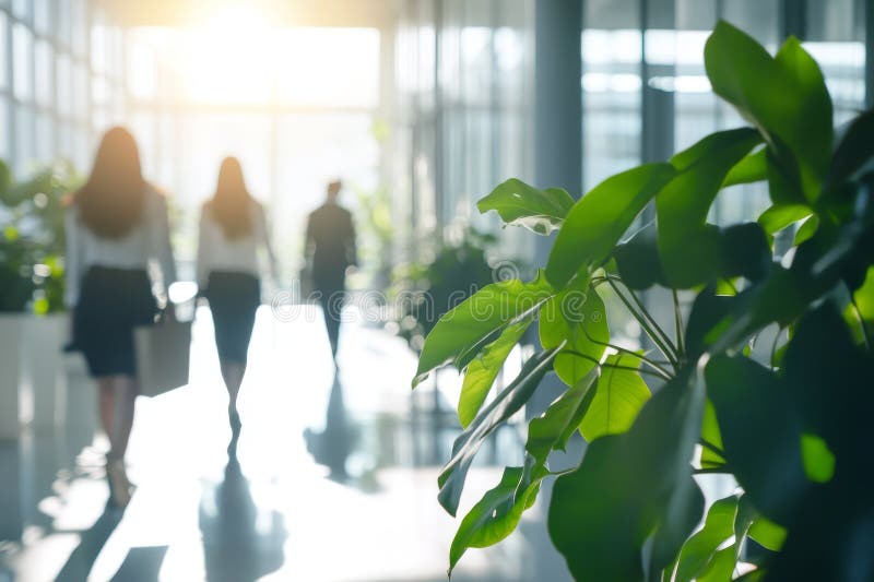 The Scene Shows Blurred Figures in an Urban Setting Surrounding a ...