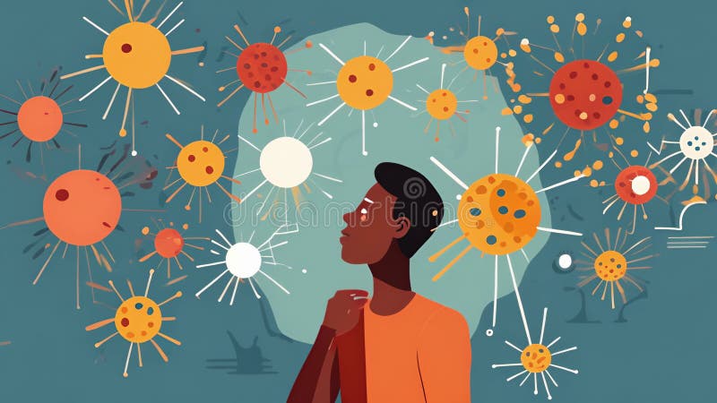 A Scene Shows a Character Making a Difficult Stock Footage - Video of ...