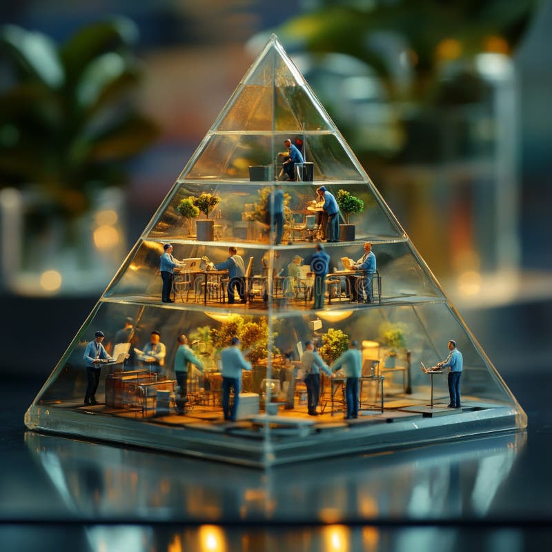 Miniature Representations of Workers and Managers Engaged in a ...