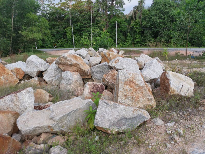 Scene of the Soil Erosion Landscape. Stock Photo - Image of land ...