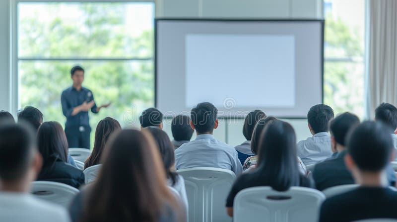 Scene of a Venue Where a Seminar, Training, Lecture, or Class is Being ...