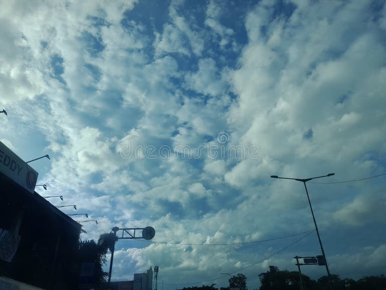 Scene Views of Stratus Cloud and Crowded Environment Editorial Image - Image of stratus, scene ...