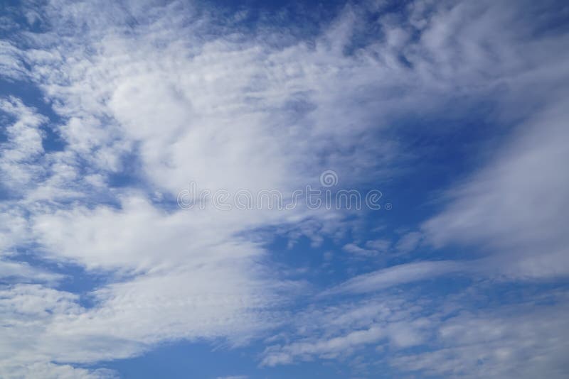 Scene of Wind Blow Free Form White Cloud As Per Imagination on Bright ...