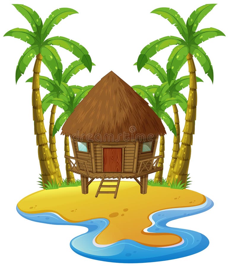 Island Hut Stock Illustrations – 1,638 Island Hut Stock Illustrations ...