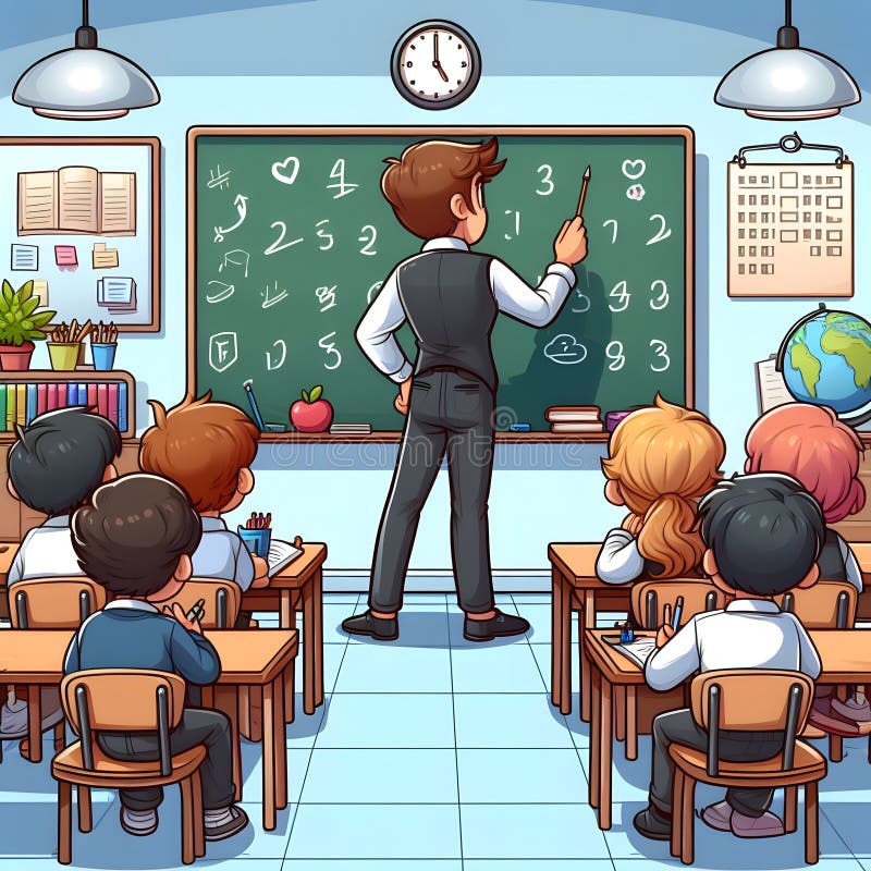 A Scenerio of an Ongoing Class Stock Photo - Image of discipline ...