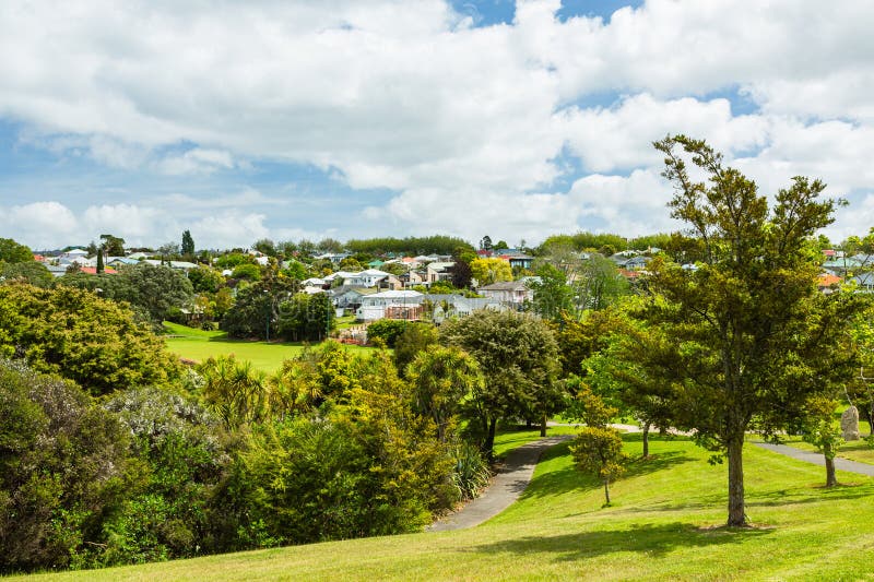 Scenery of Auckland, New Zealand Stock Photo - Image of island ...