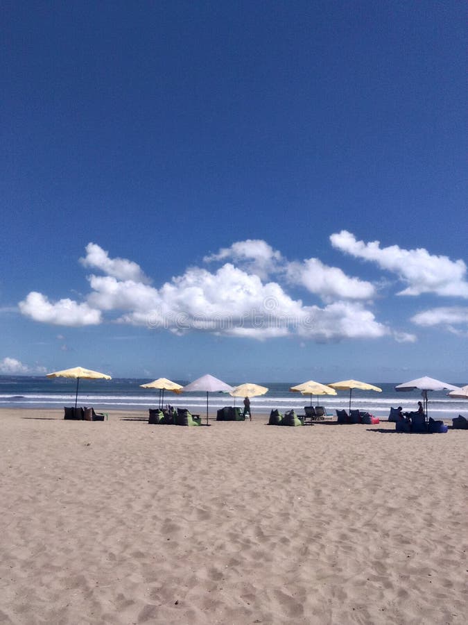 Scenery on the beach editorial stock image. Image of beach - 234492974