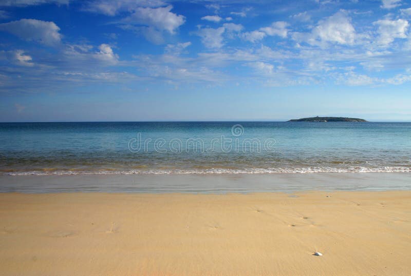 Scenery from the beach stock image. Image of australia - 3509435