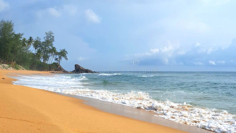 Scenery of Beach, Calm, Windy Stock Image - Image of distinctive ...
