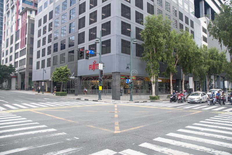 Scenery of Bonifacio Global City, BGC in Manila Editorial Stock Photo ...