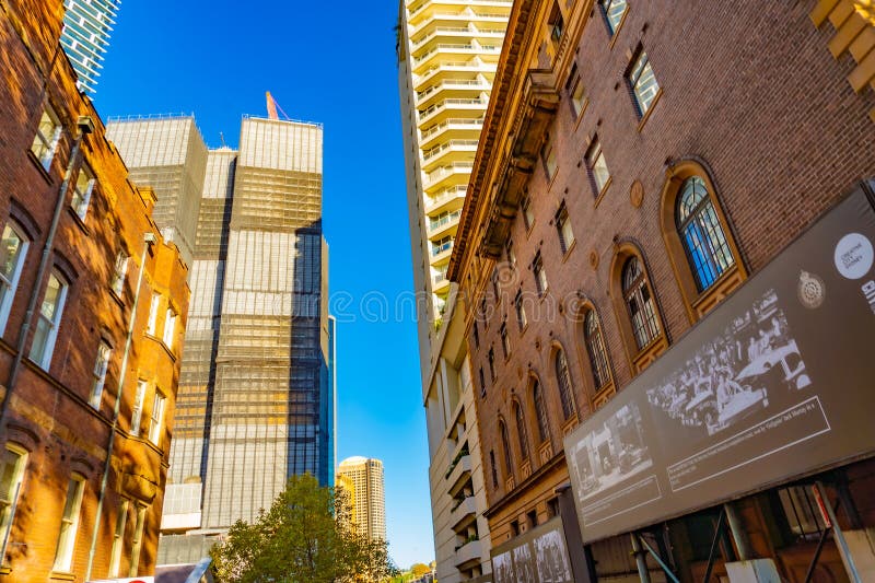 Scenery of buildings stock image. Image of weather, skyscrapers - 337181879