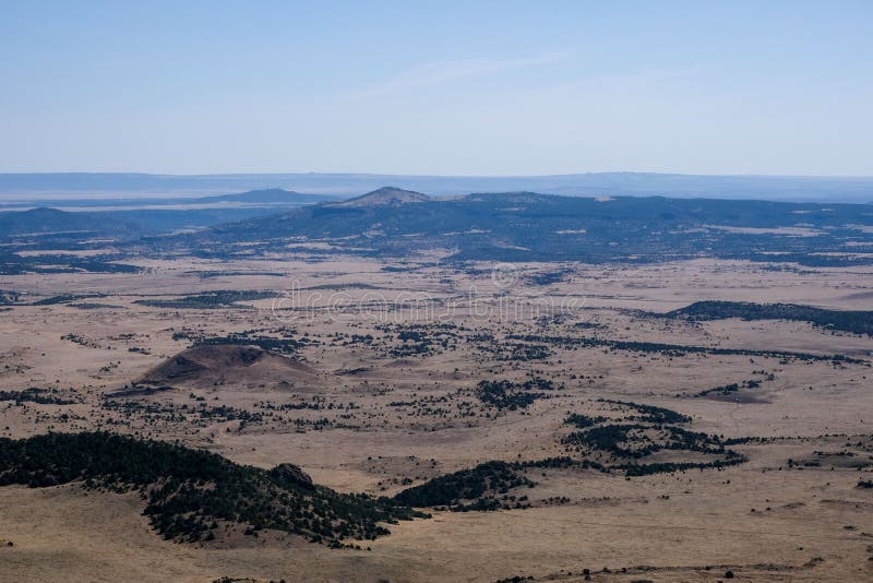 Scenery of the Dried Lava River in New Mexico Stock Image - Image of ...