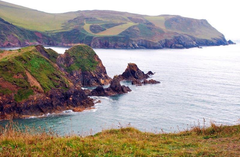 Scenery in Hope Cove, Devon Stock Photo - Image of devon, nature: 237862296